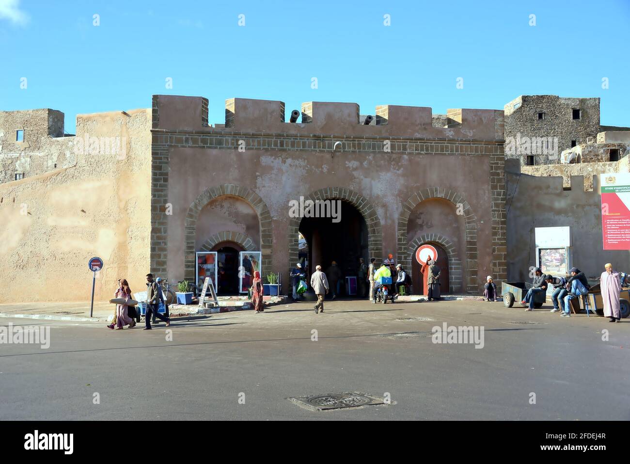 PORT MAROC-ESSAOUIRA et ville balnéaire sur la côte atlantique, sa ...