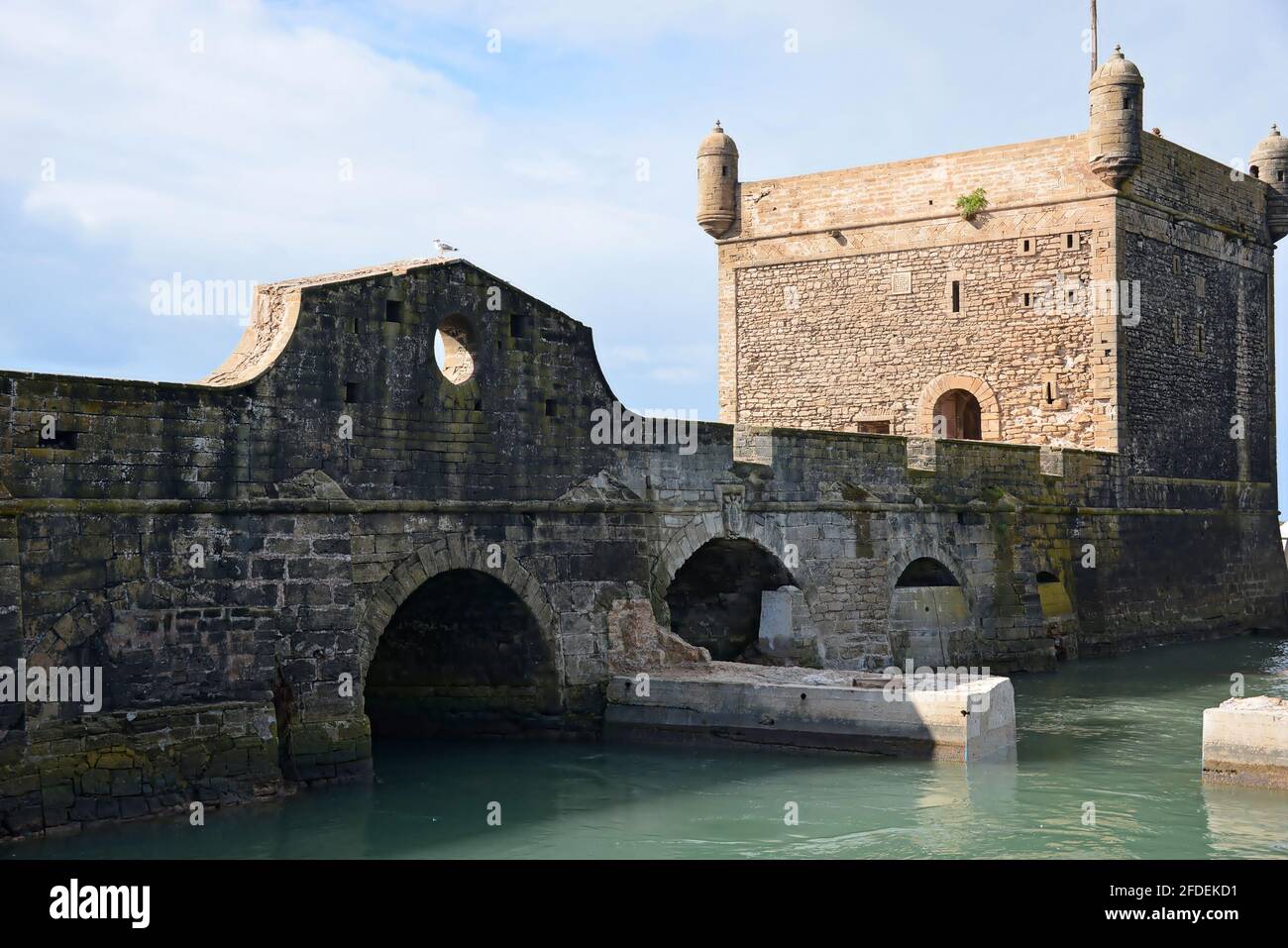 PORT MAROC-ESSAOUIRA et ville balnéaire sur la côte atlantique, sa ...