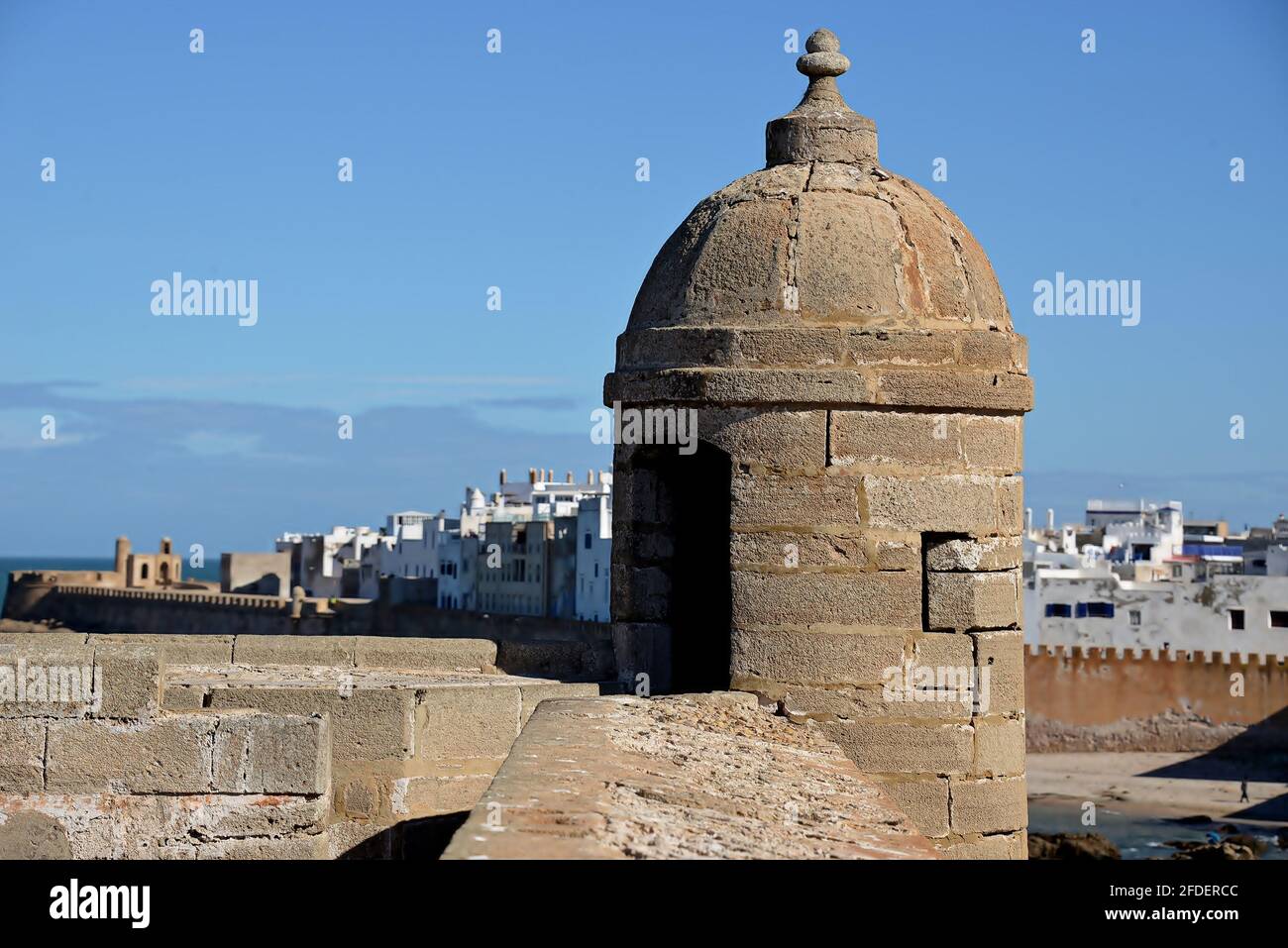 PORT MAROC-ESSAOUIRA et ville balnéaire sur la côte atlantique, sa ...