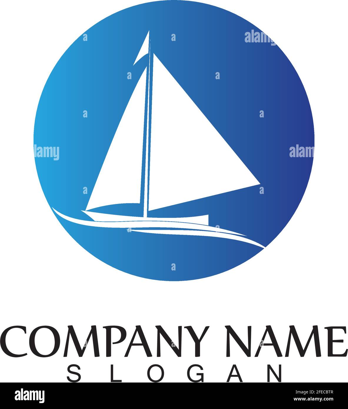ocean cruise linéaire navire silhouette simple linéaire logo-vecteur ...
