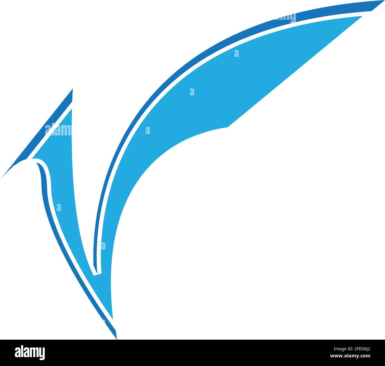 cocher le symbole et le logo Image Vectorielle Stock - Alamy