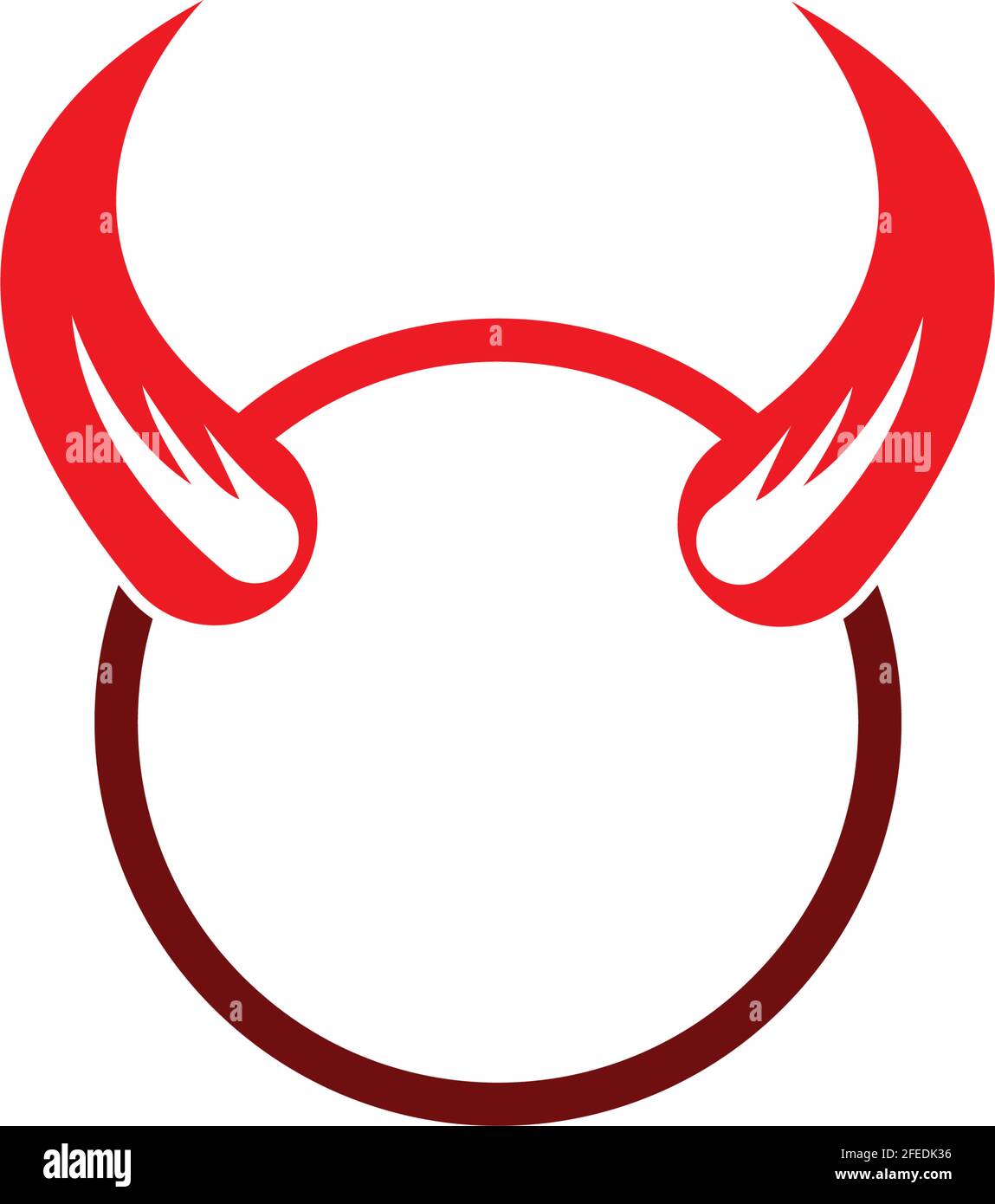 Modèle d'illustration du logo de l'icône représentant un vecteur de ...