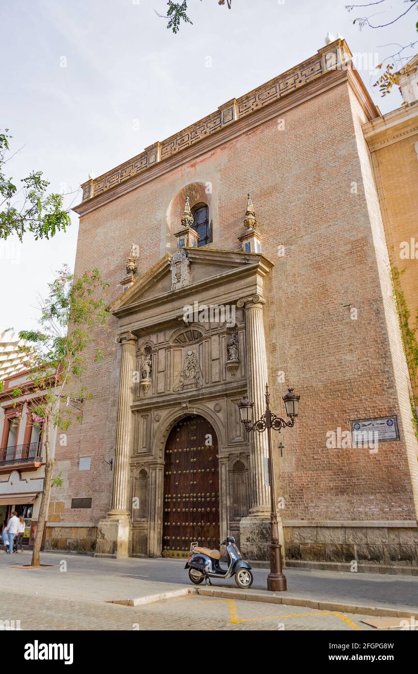 Les bâtiments historiques et monuments de Séville, Espagne. Les détails ...