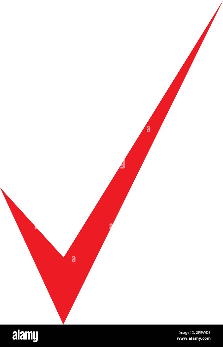 cocher le symbole et le logo Image Vectorielle Stock - Alamy