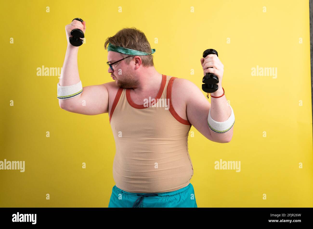 Fat guy face Banque de photographies et d’images à haute résolution - Alamy