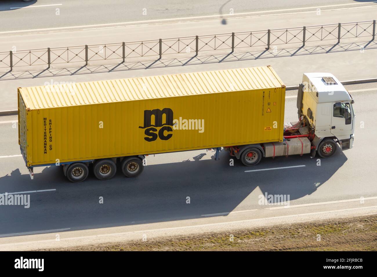 Porte conteneurs msc Banque de photographies et d’images à haute ...