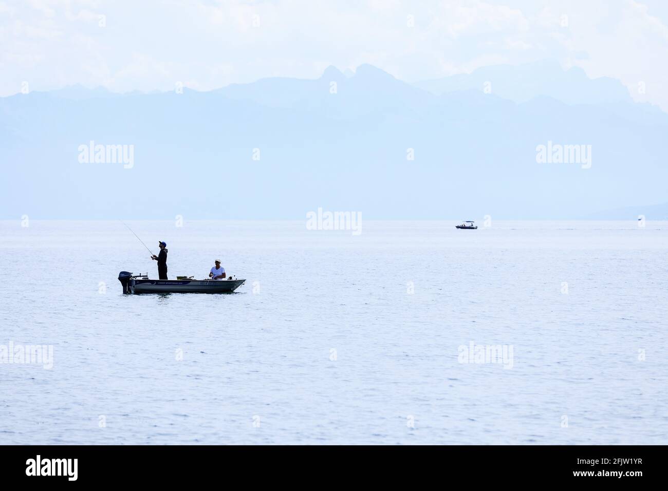Saint prex switzerland vaud lake Banque de photographies et d’images à ...