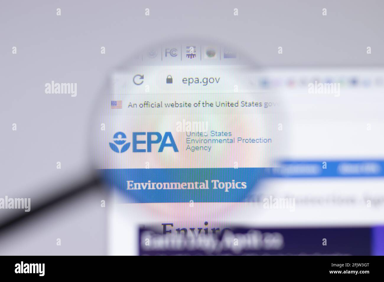 Epa icon Banque de photographies et d’images à haute résolution - Alamy