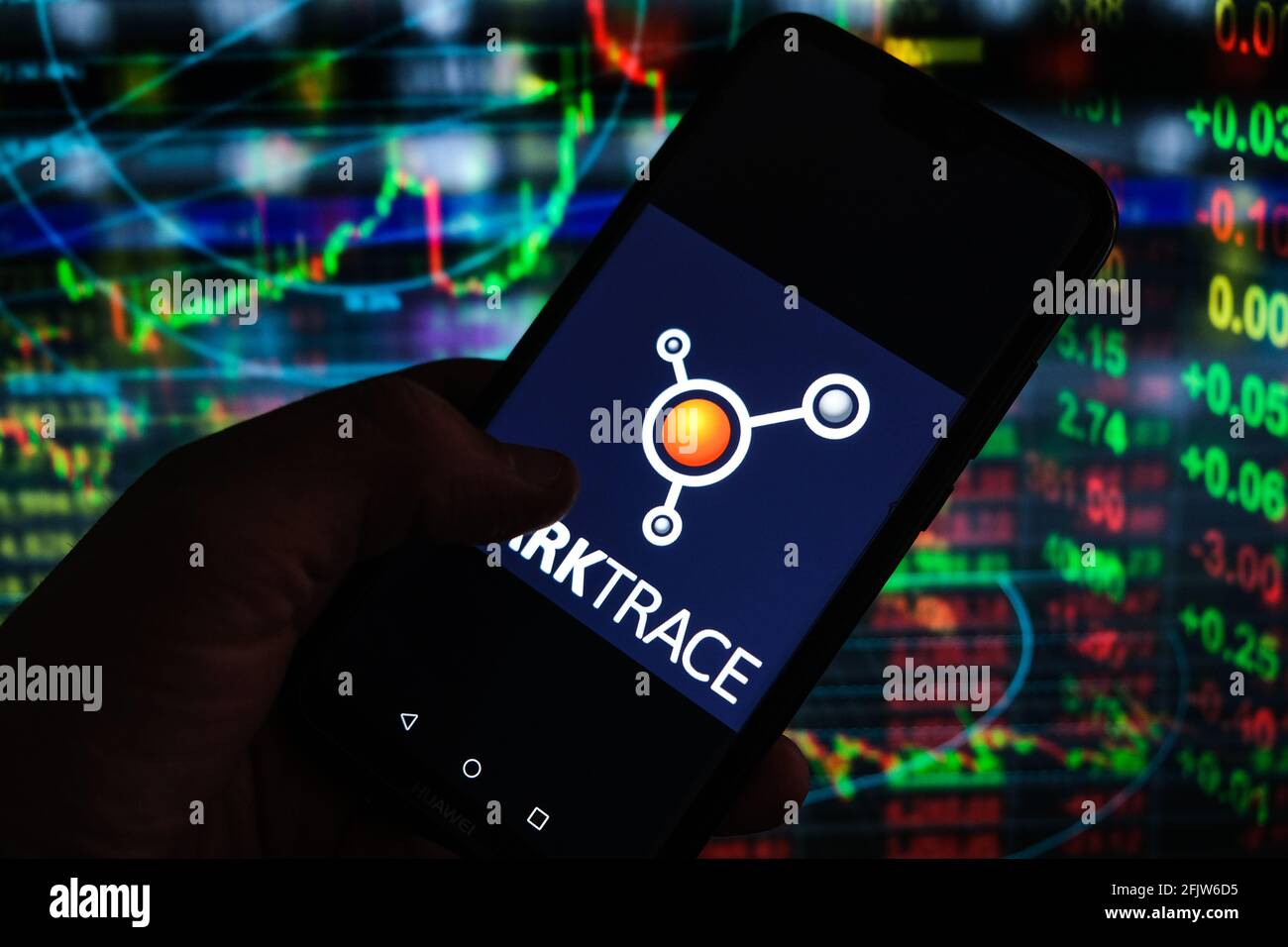 Logo darktrace Banque de photographies et d’images à haute résolution ...