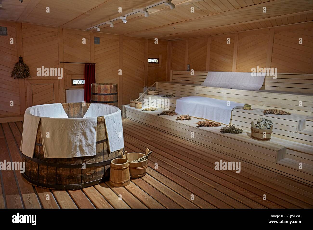 Sauna russe Banque de photographies et d’images à haute résolution - Alamy