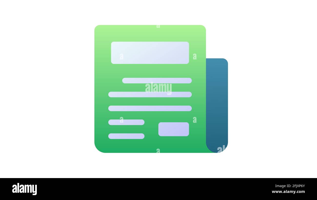 magazine de journaux titre unique icône isolée avec unique icône isolée ...