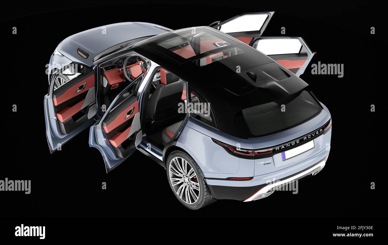 Tableau de bord range rover Banque de photographies et d’images à haute ...