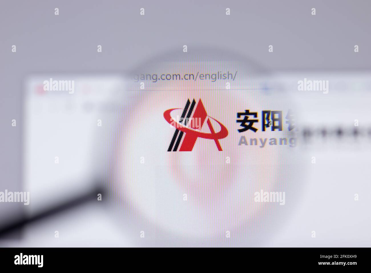 Angang steel Banque de photographies et d’images à haute résolution - Alamy