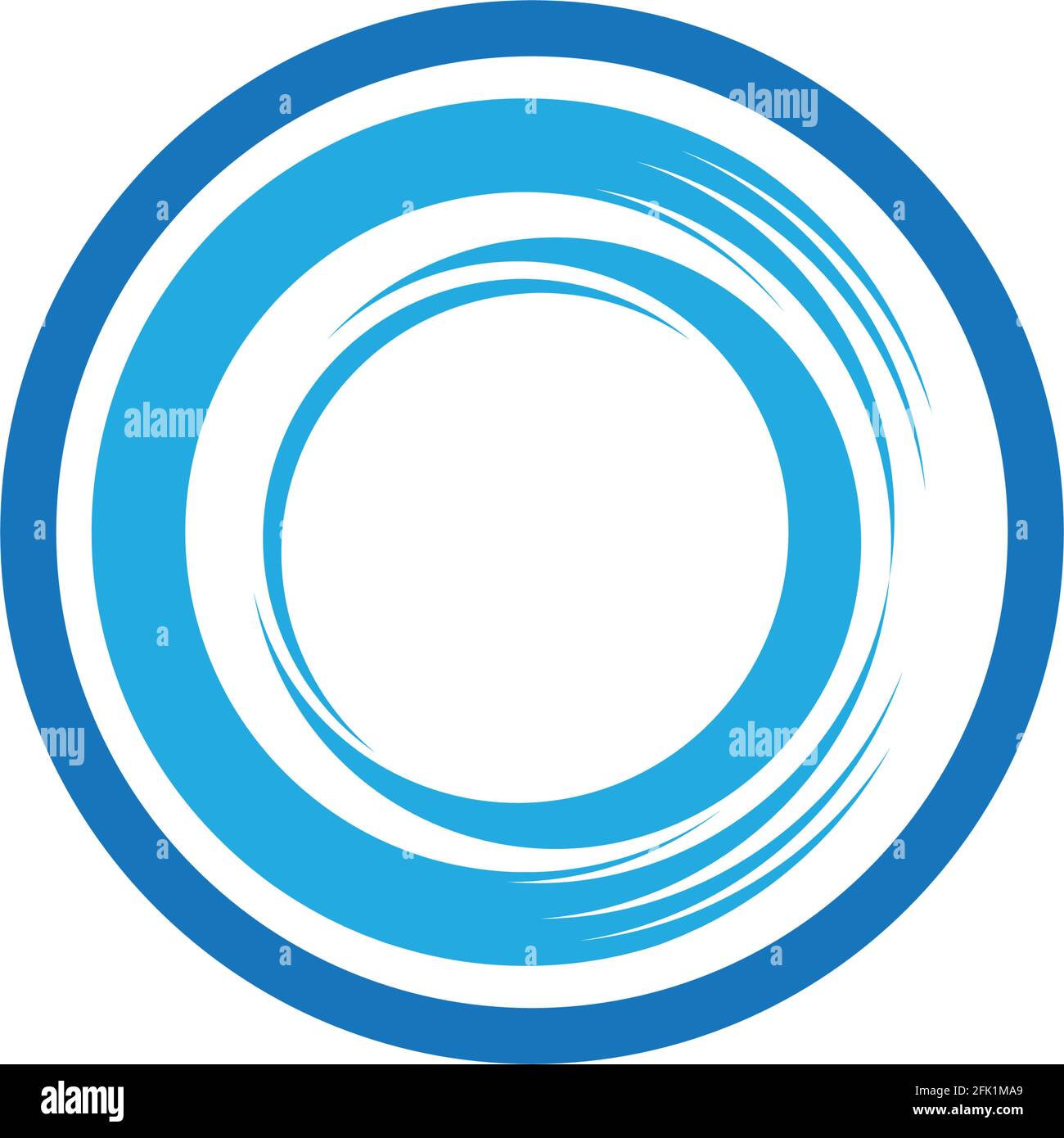 Modèle de symbole et de logo circulaire ILLUSTRATION vectorielle Image ...