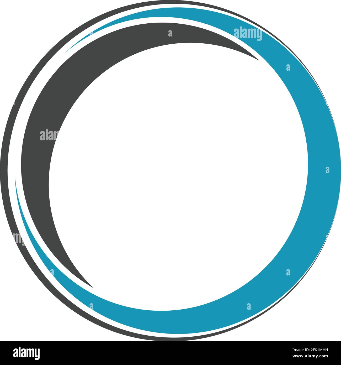 Modèle de symbole et de logo circulaire ILLUSTRATION vectorielle Image ...