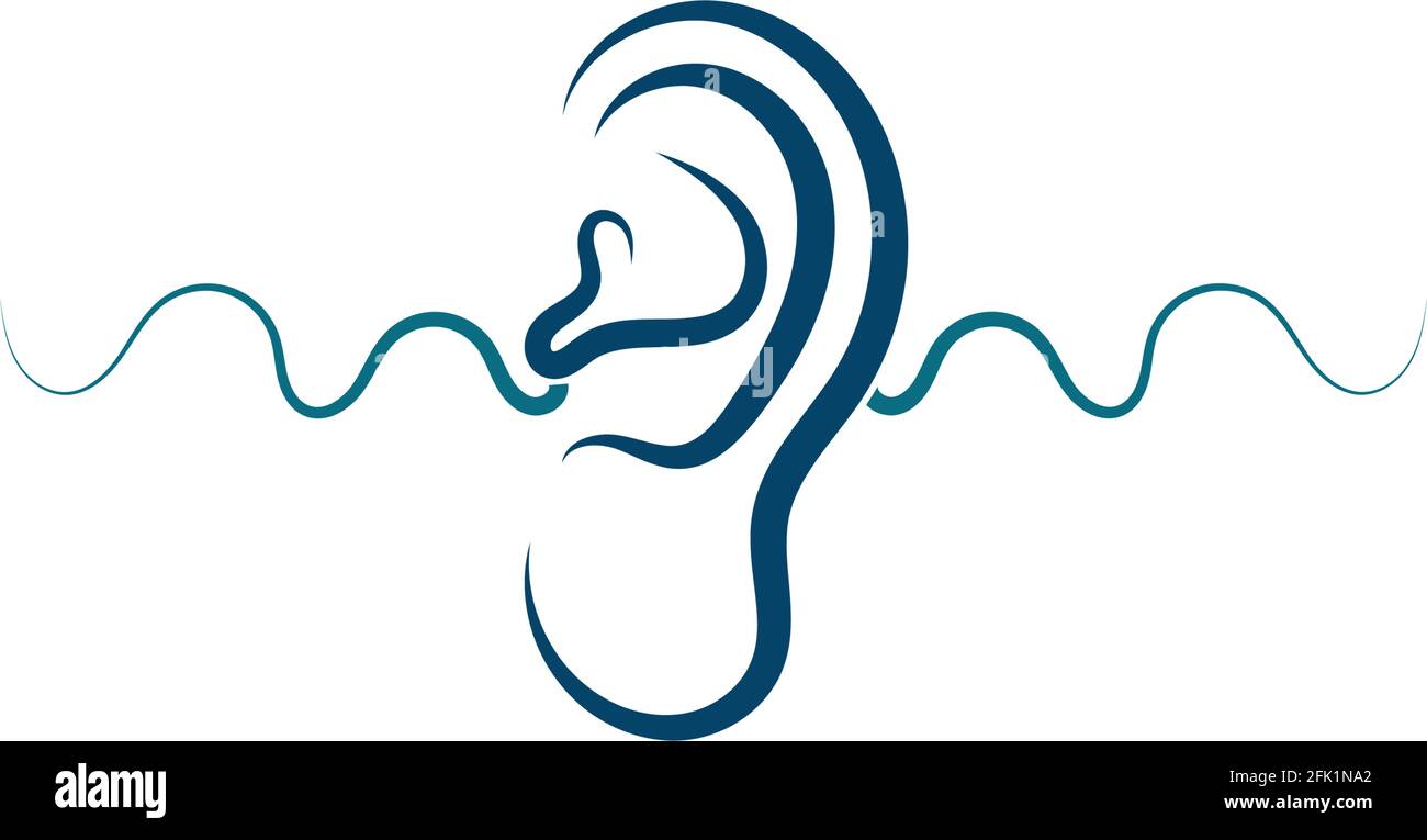 logo de l'oreille et symboles icônes de l'application vectorielle Image ...