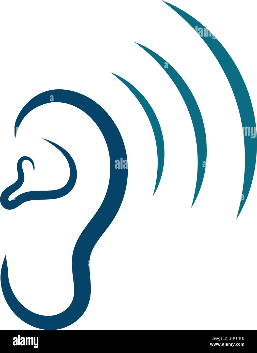 logo de l'oreille et symboles icônes de l'application vectorielle Image ...