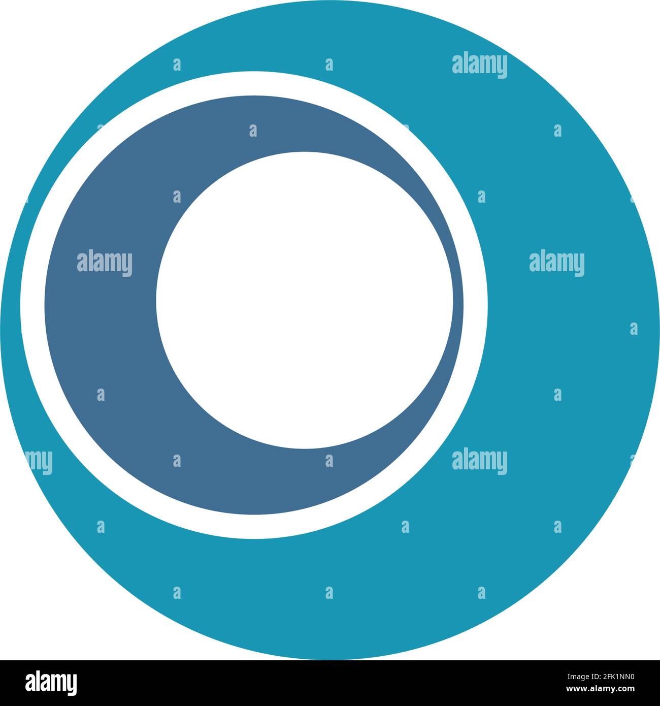 Modèle de symbole et de logo circulaire ILLUSTRATION vectorielle Image ...