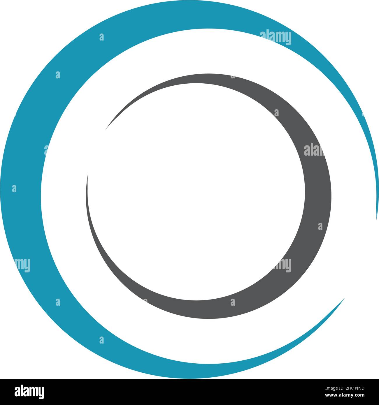 Modèle de symbole et de logo circulaire ILLUSTRATION vectorielle Image ...