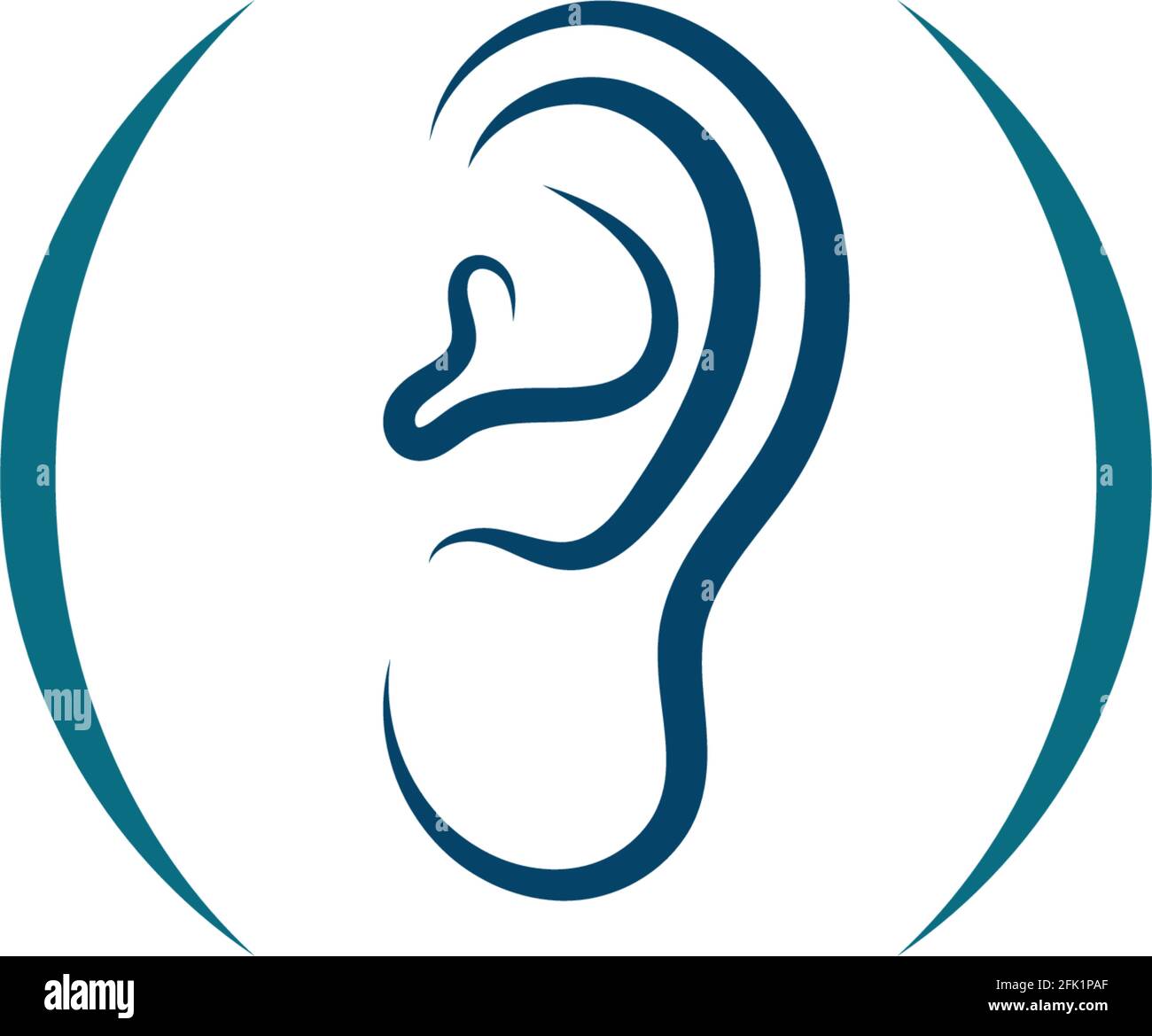 logo de l'oreille et symboles icônes de l'application vectorielle Image ...
