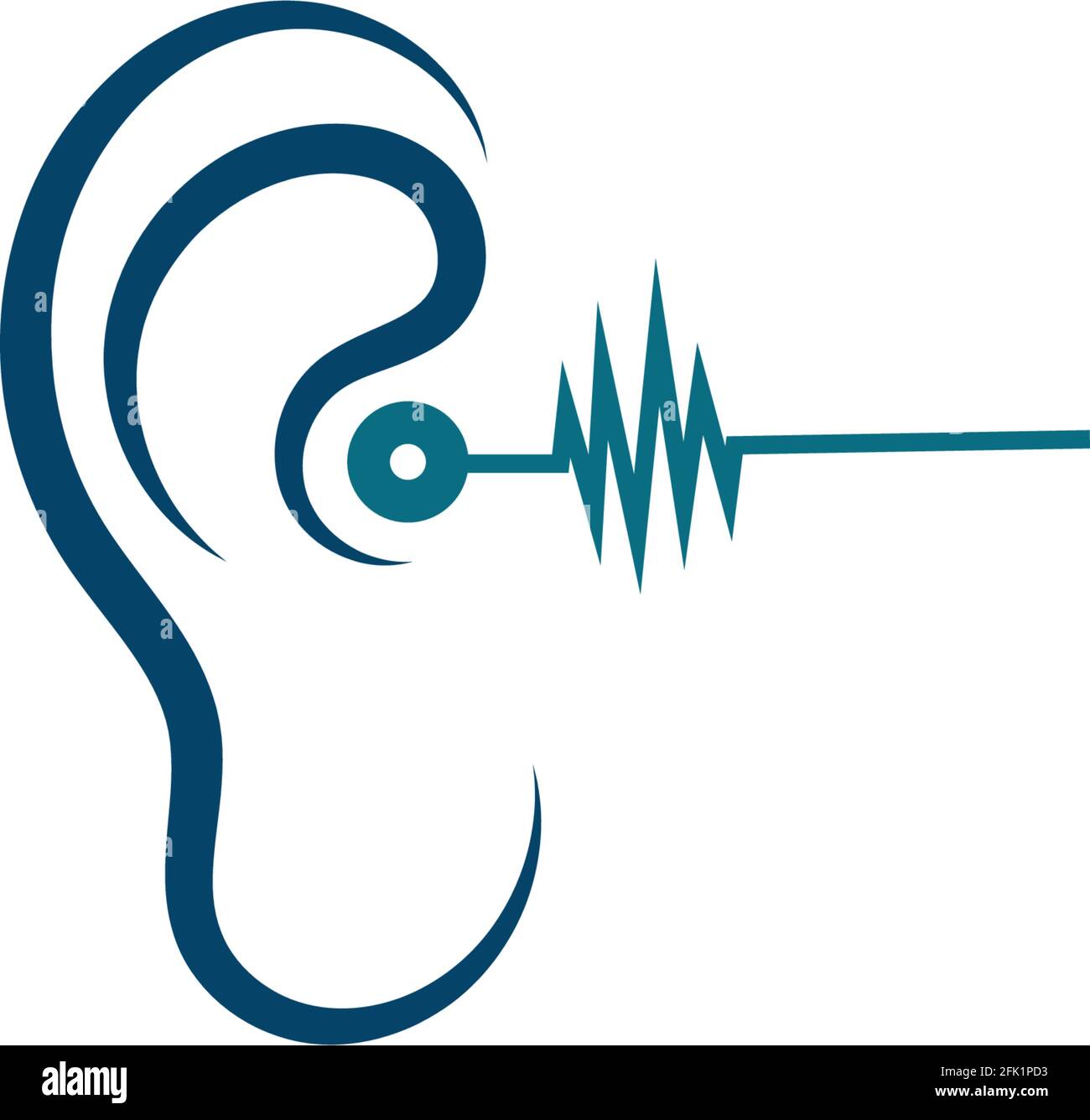 logo de l'oreille et symboles icônes de l'application vectorielle Image ...