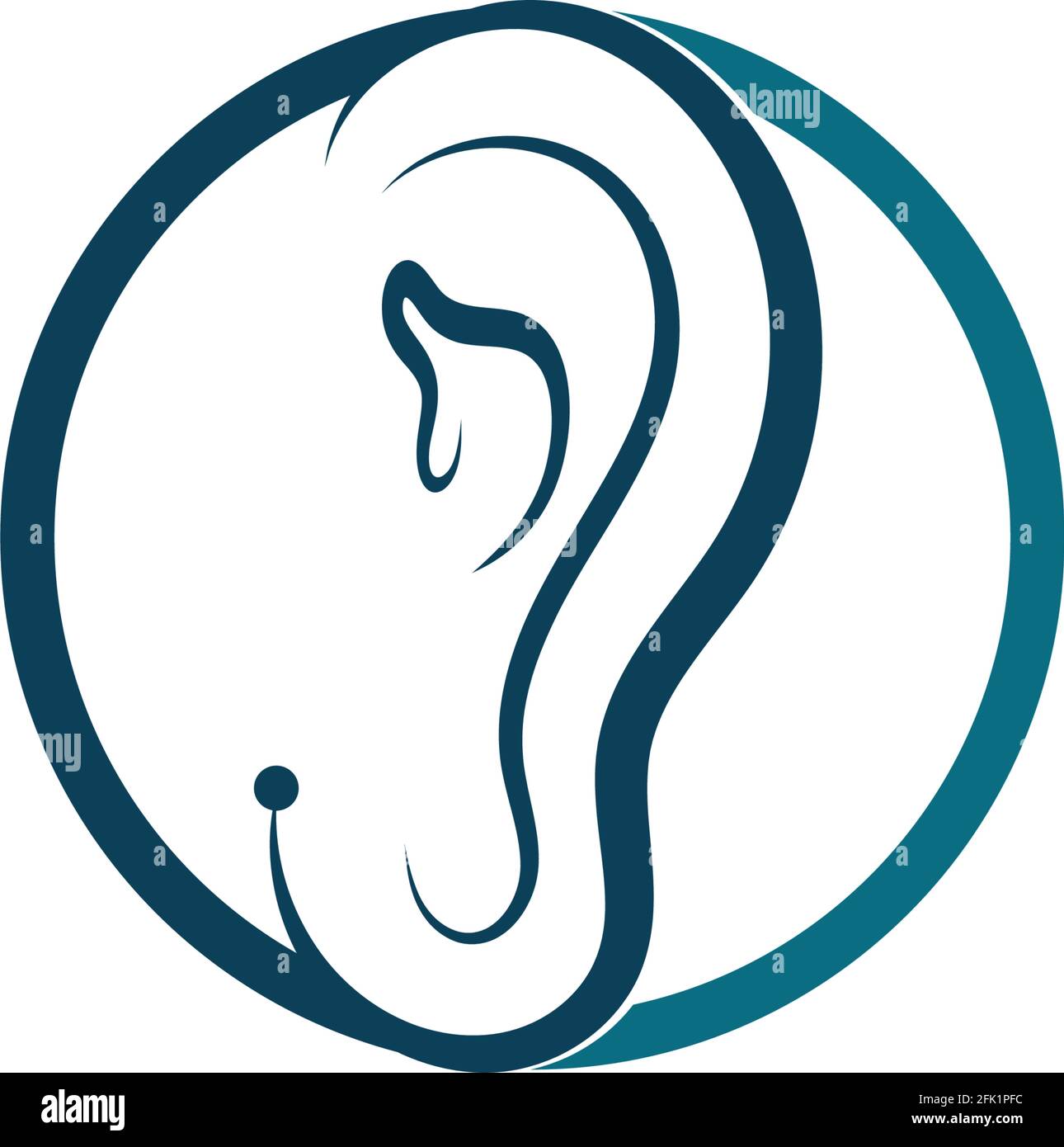 logo de l'oreille et symboles icônes de l'application vectorielle Image ...