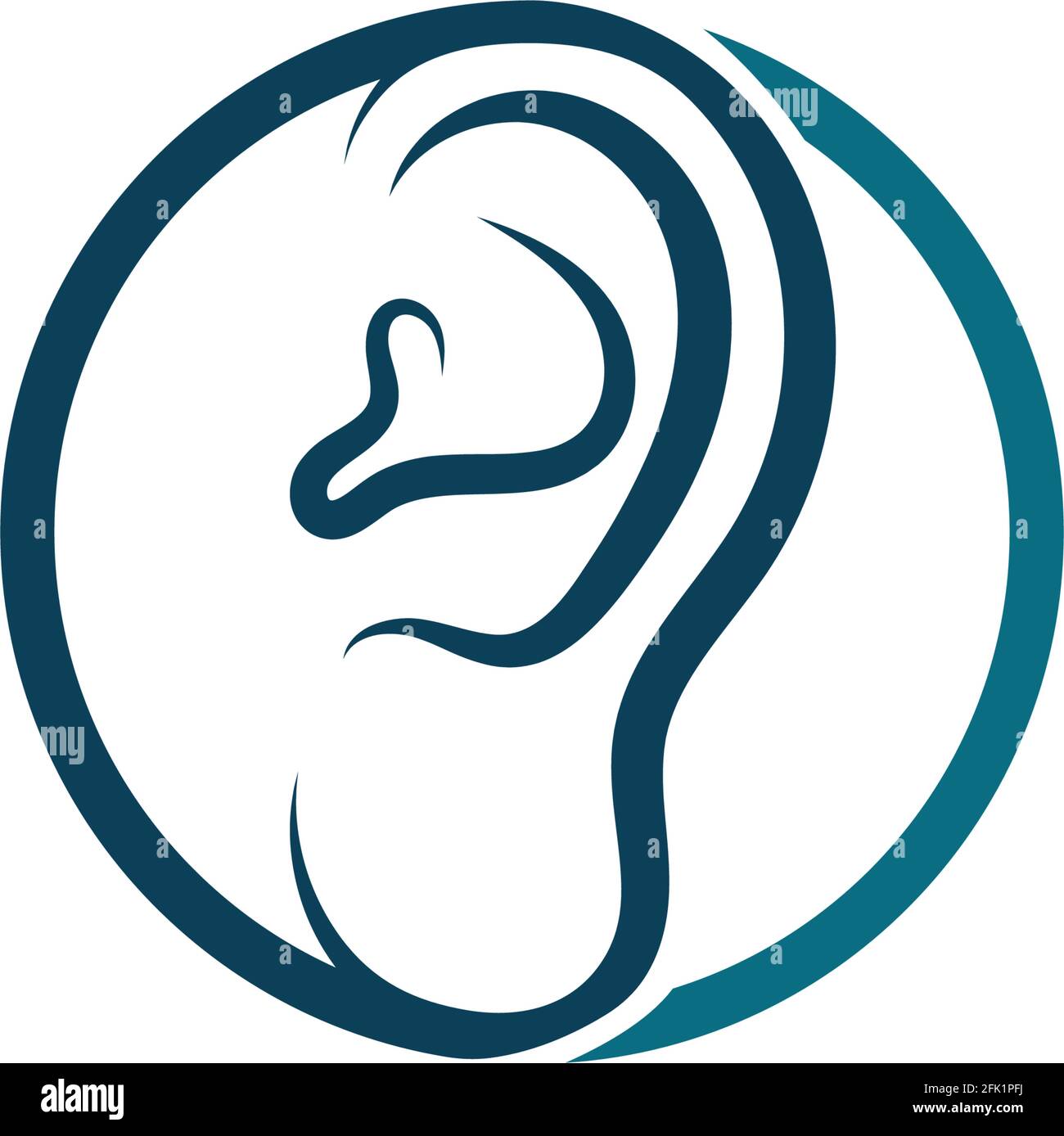logo de l'oreille et symboles icônes de l'application vectorielle Image ...
