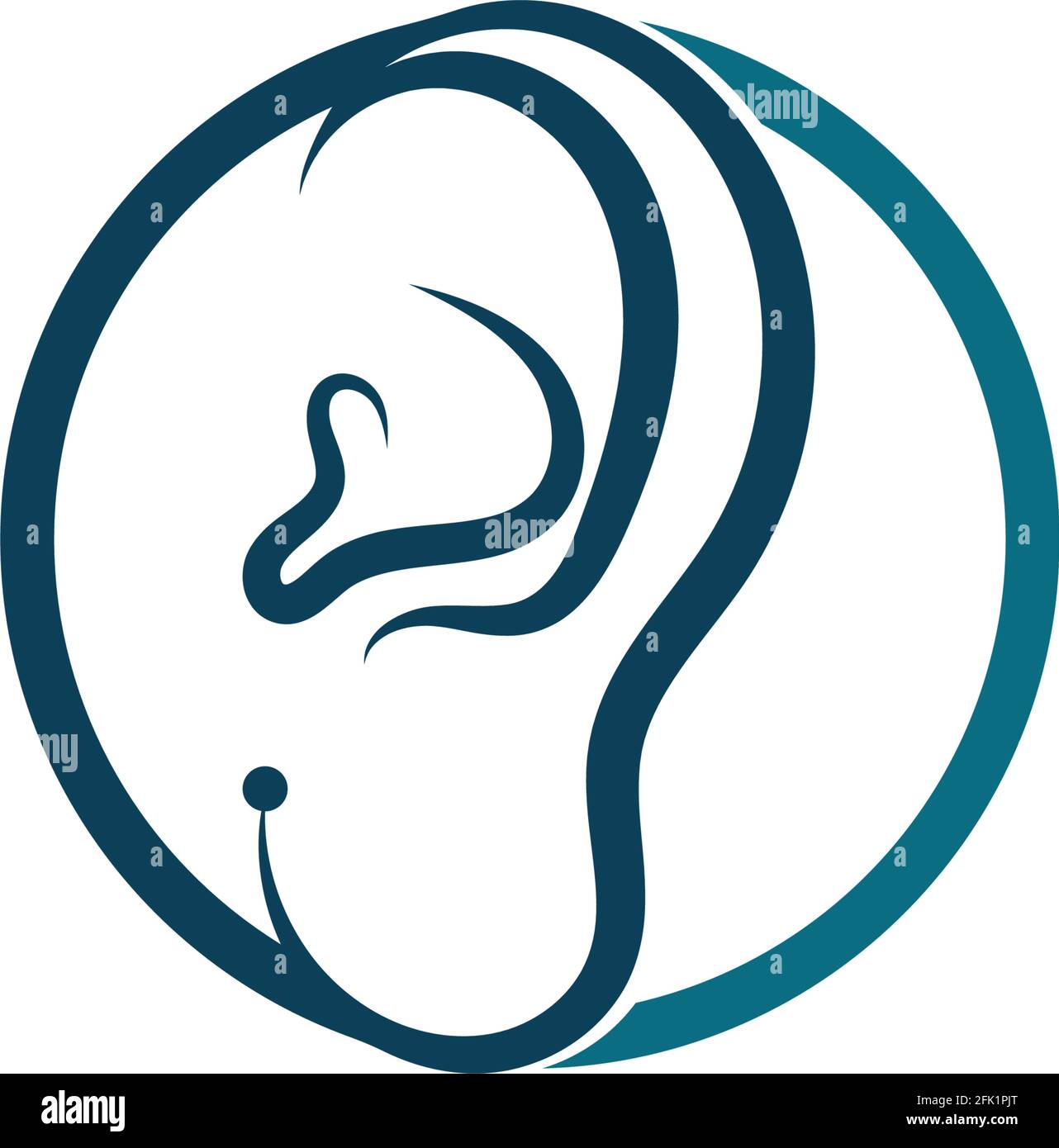 logo de l'oreille et symboles icônes de l'application vectorielle Image ...