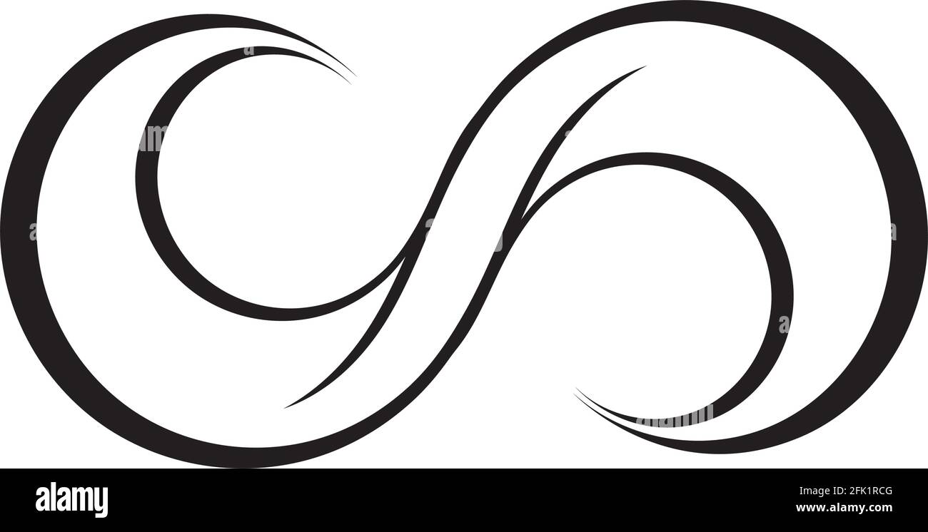 Logo symbole infini et modèle vecteur icônes Image Vectorielle Stock ...