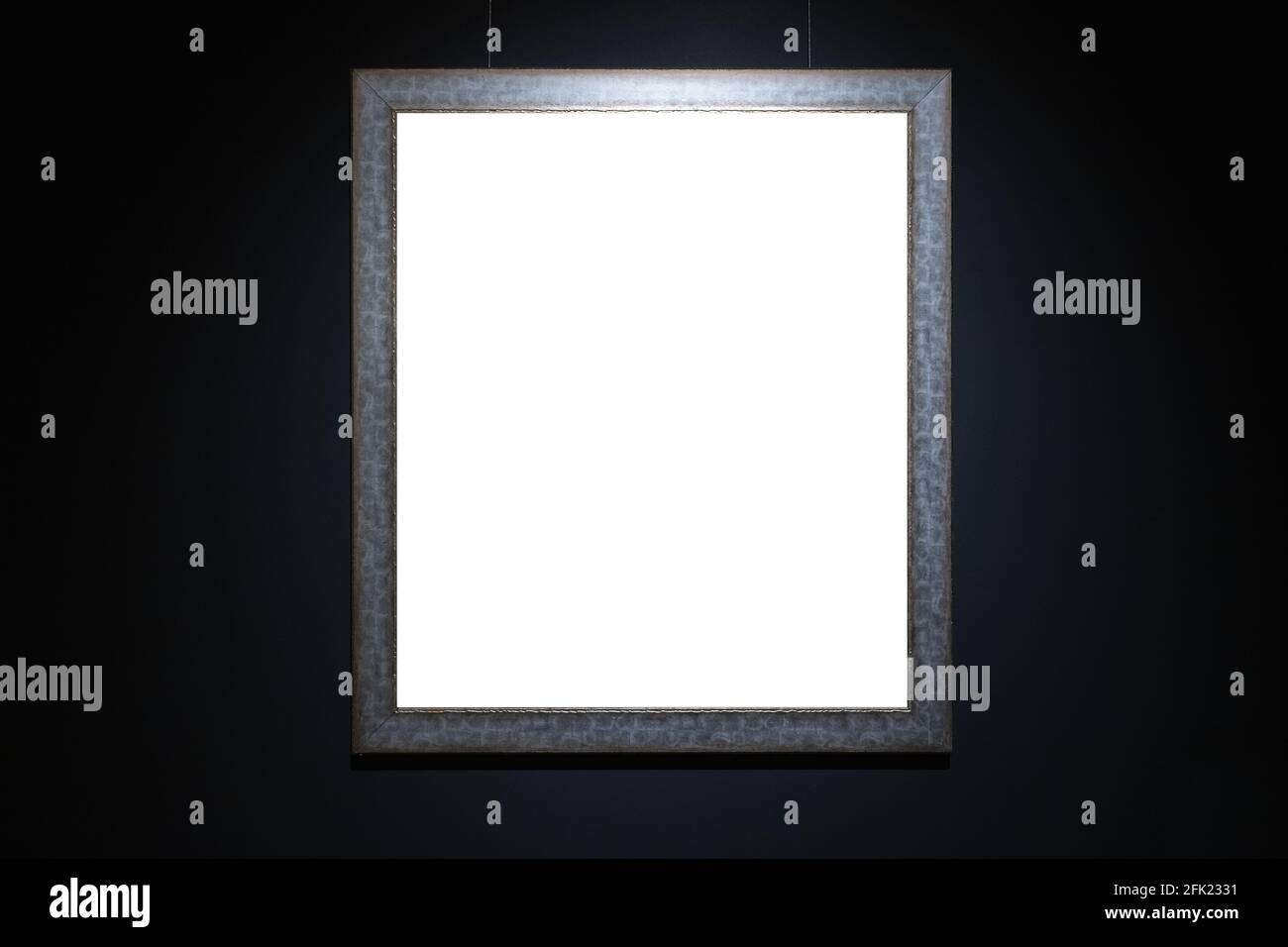 Mur de cadre noir vide Banque de photographies et d’images à haute résolution - Alamy