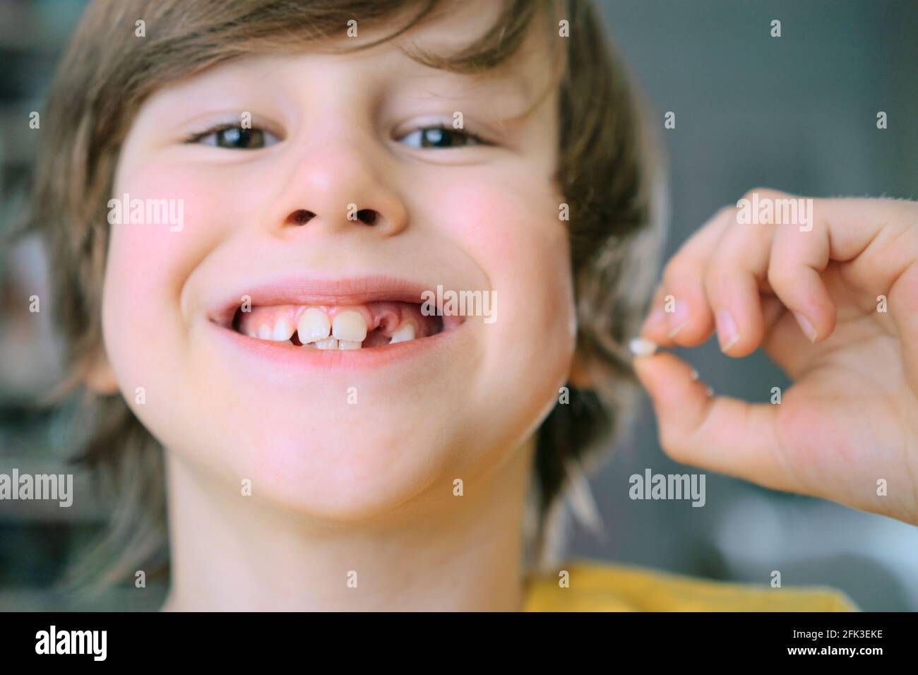 Gros Plan Du Visage De Lenfant Banque De Photographies Et Dimages à
