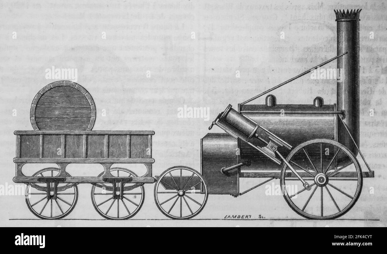 Locomotive Noir Et Blanc Banque d'image et photos - Alamy
