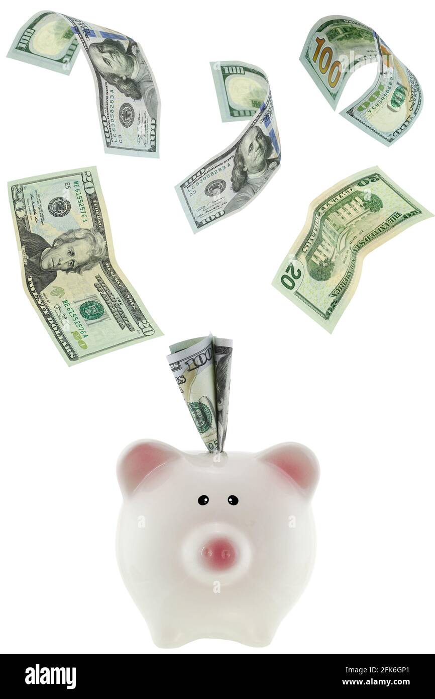 Money flying Banque de photographies et d’images à haute résolution - Alamy