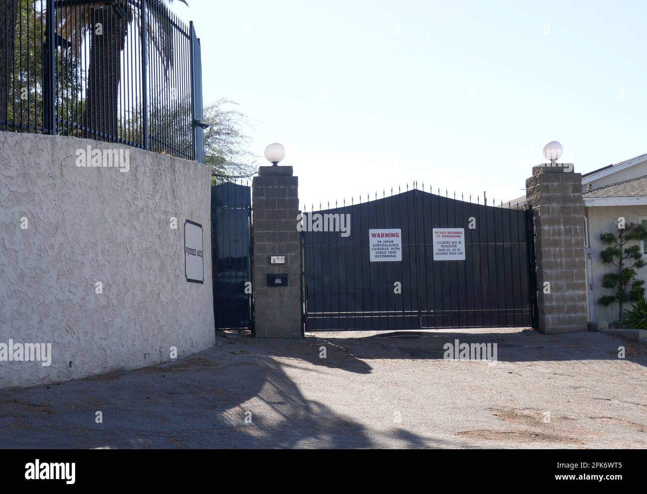 Alhambra, Californie, États-Unis 28 avril 2021 UNE vue générale de l ...