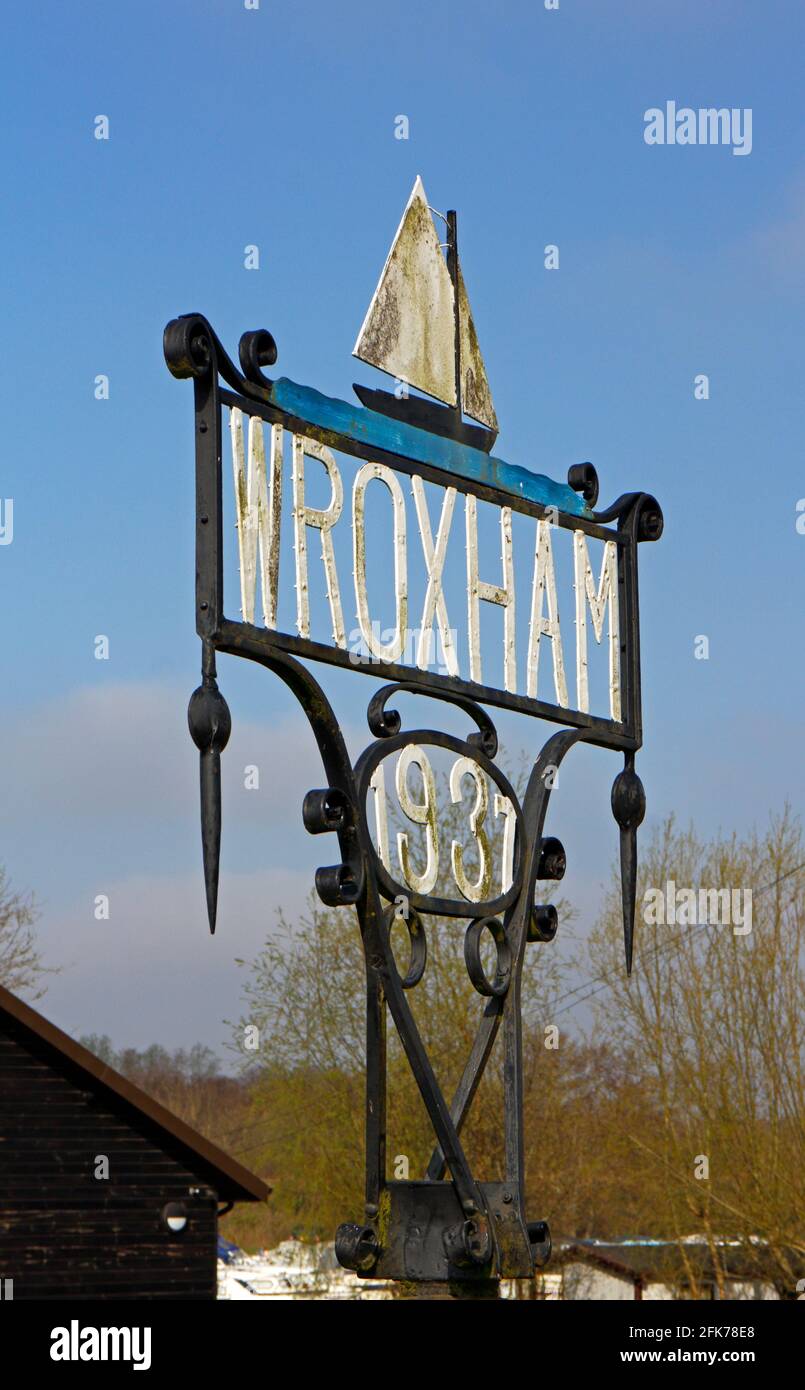 Wroxham village Banque de photographies et d’images à haute résolution ...