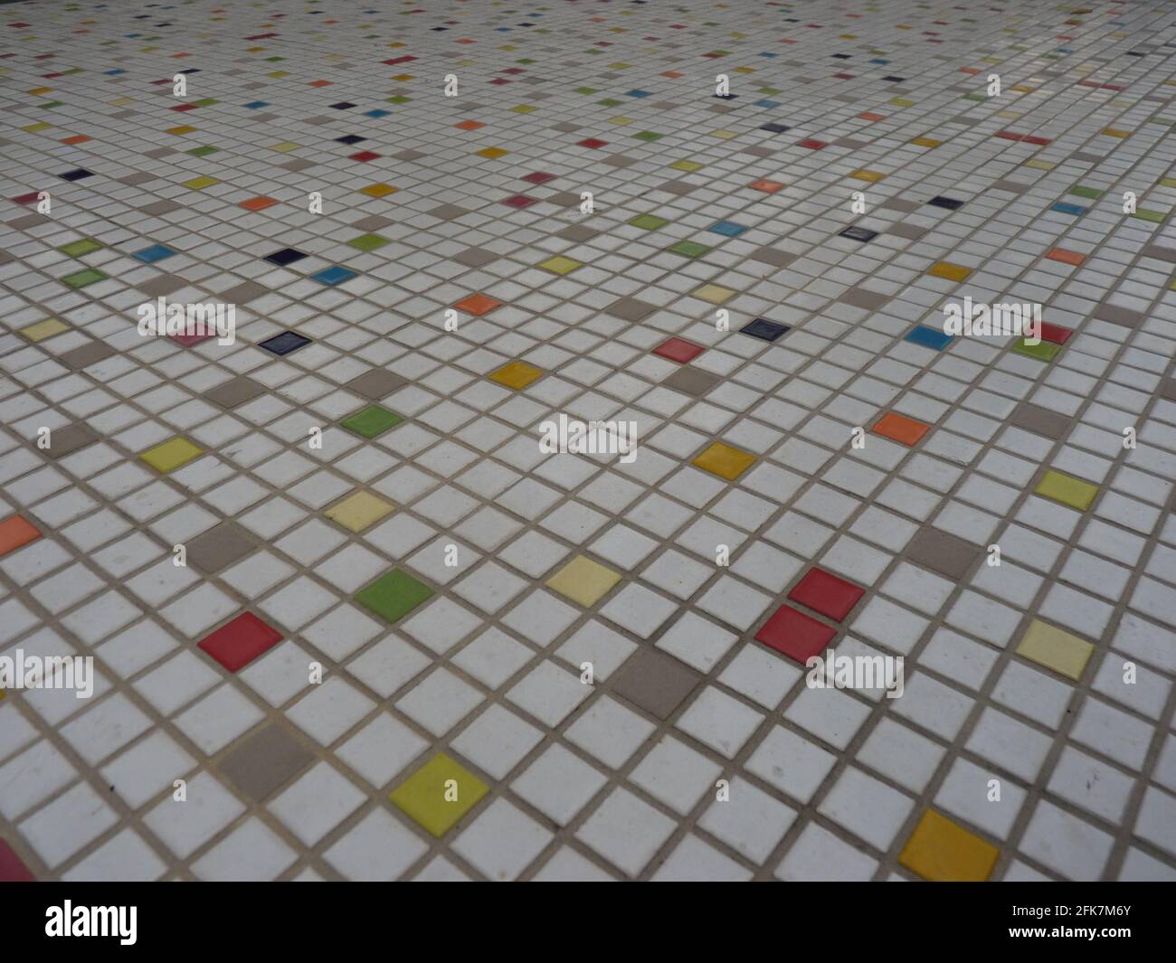 Gros plan du mur ou du sol en mosaïque coloré pour les arrière-plans et ...