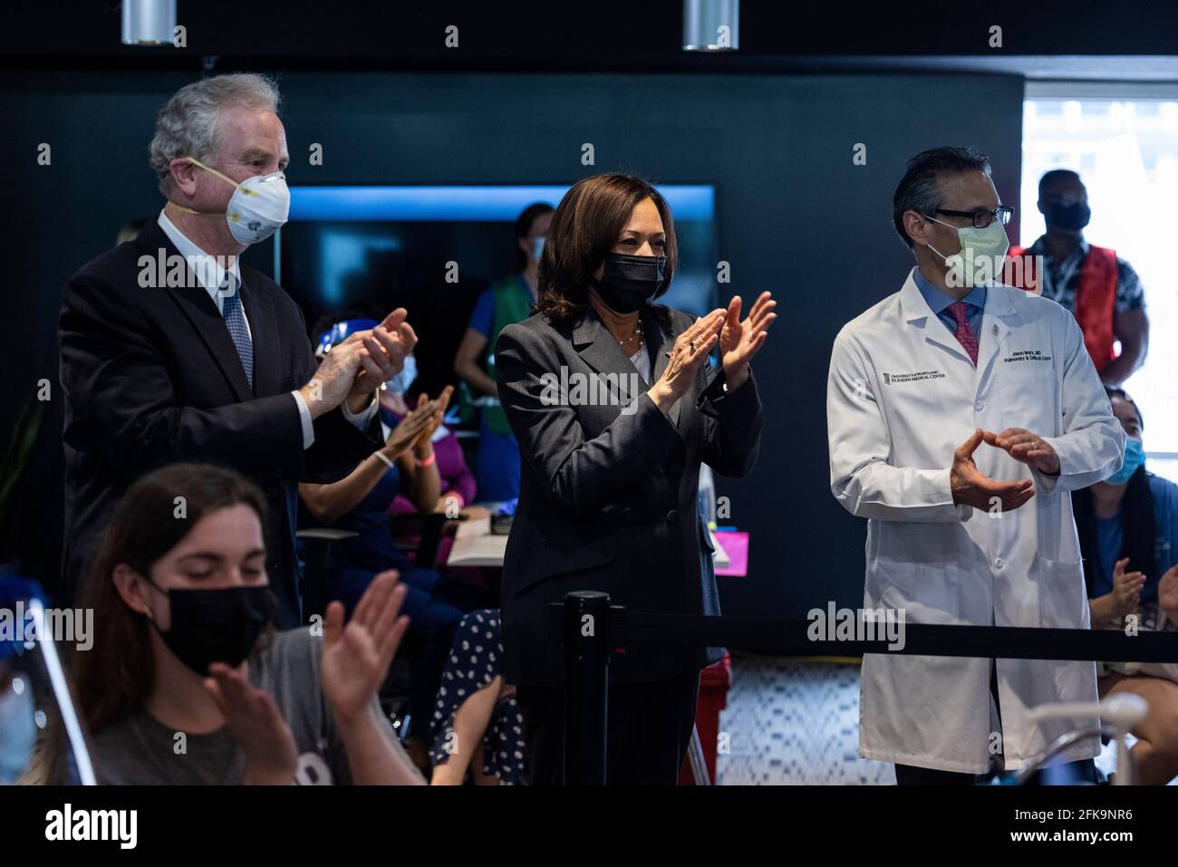 Baltimore, États-Unis d'Amérique. 29 avril 2021. Le vice-président des ...