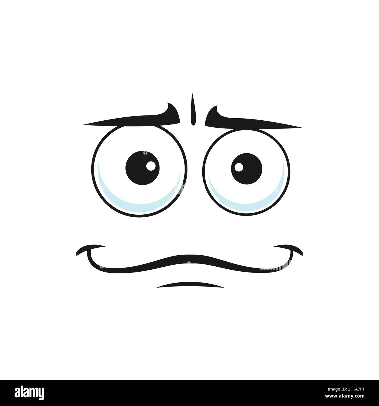 Indifferent emoticon Banque d'images vectorielles - Page 2 - Alamy
