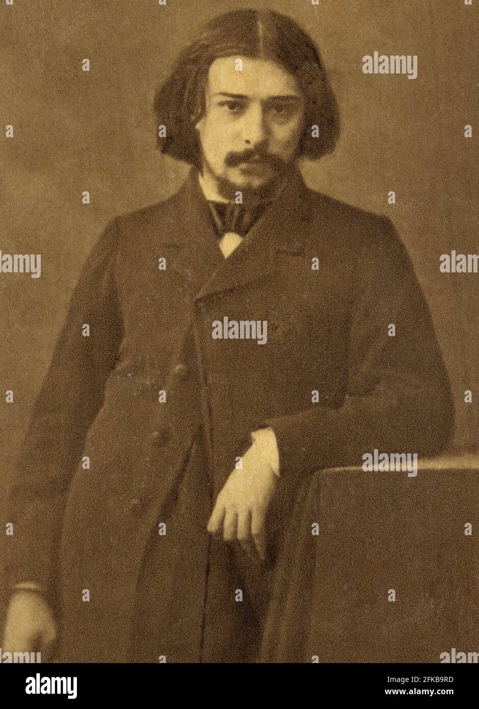 Alphonse daudet 1840 1897 Banque de photographies et d’images à haute ...