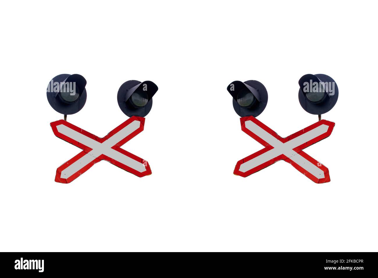 Deux feux rouges et verts Banque de photographies et d’images à haute ...