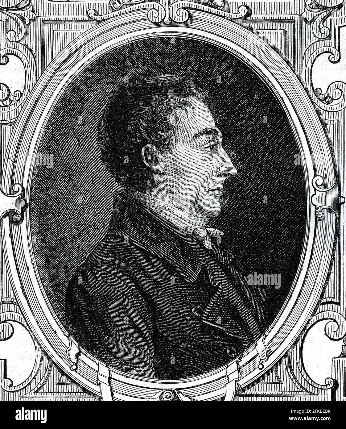 Constantin Francois De Chasseboeuf De Volney Banque d'image et photos ...