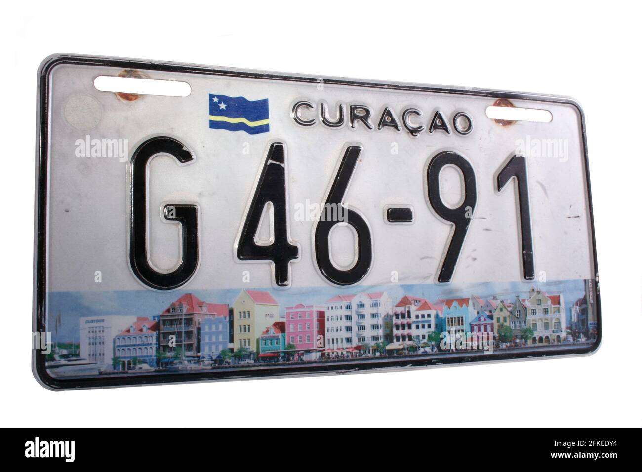 Curacao license plate Banque de photographies et d’images à haute ...