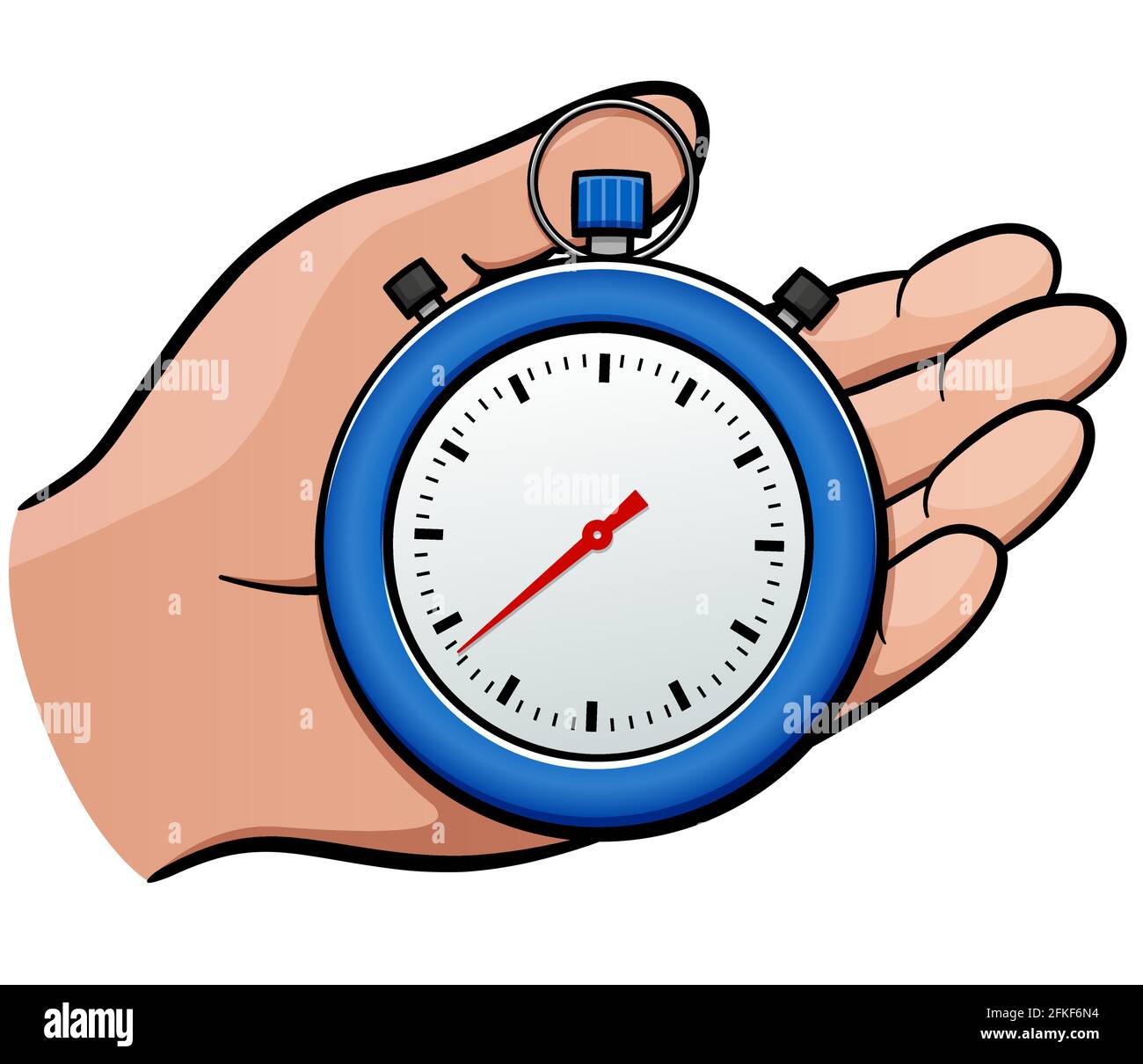 Chronomètre de dessin animé Banque de photographies et d’images à haute ...