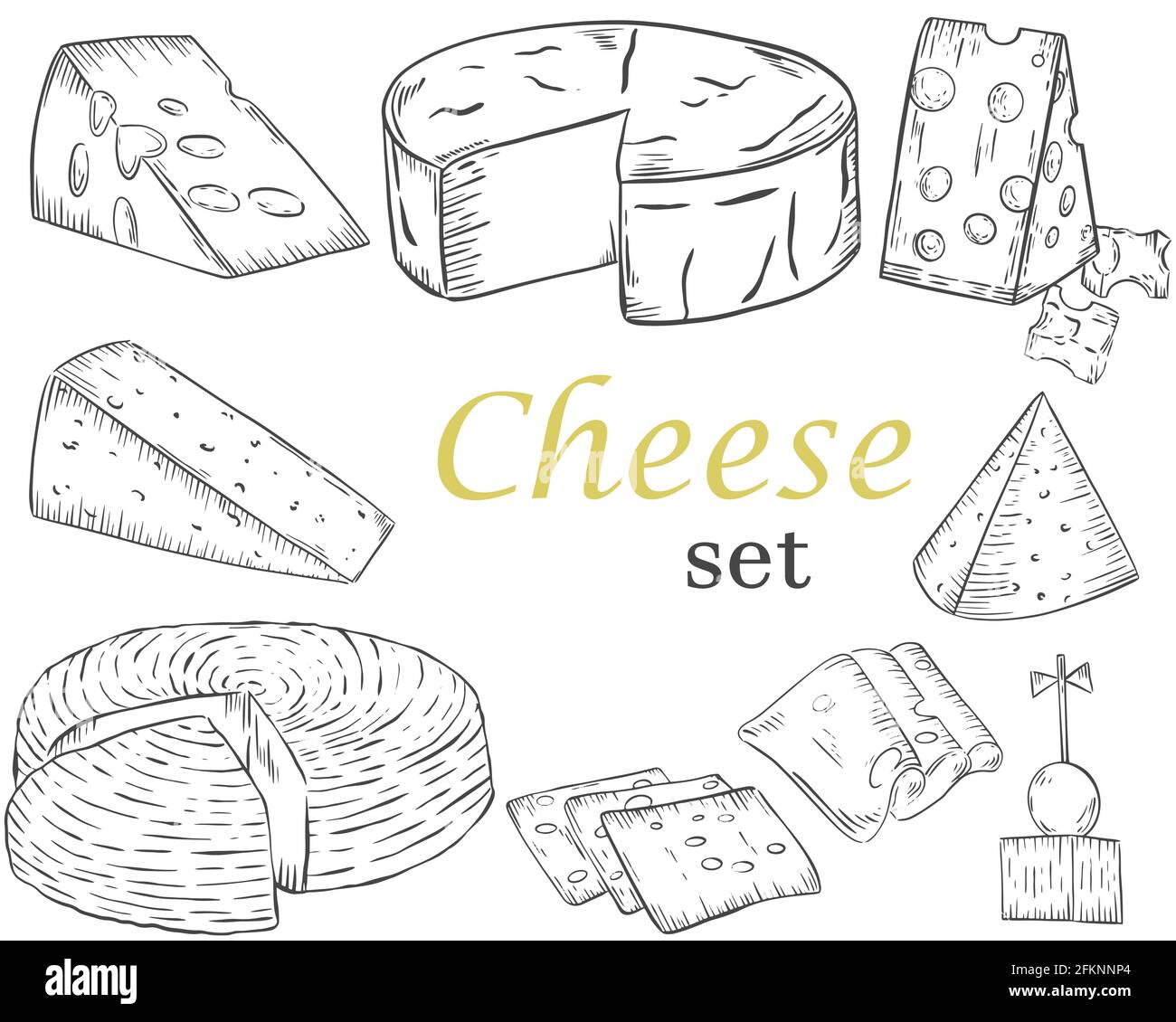 Fromage dessin Banque de photographies et d’images à haute résolution ...