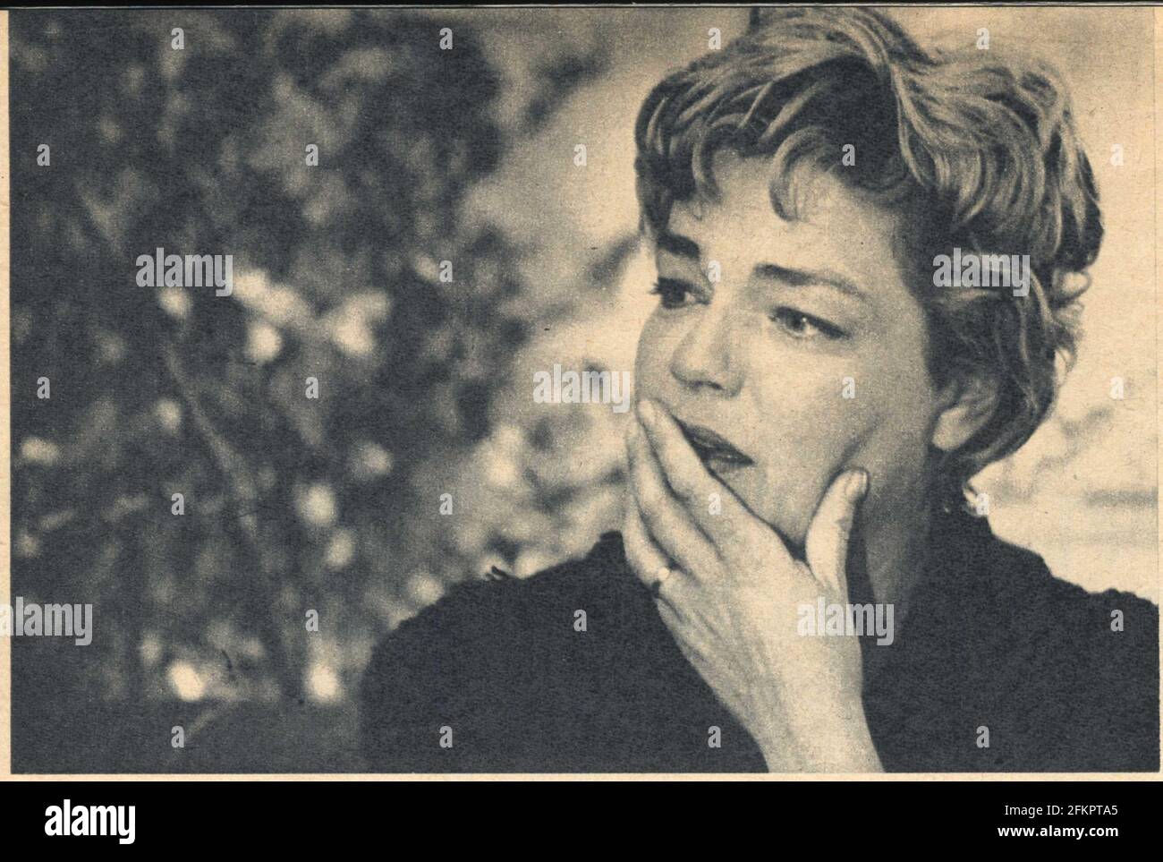Simone signoret Banque de photographies et d’images à haute résolution ...