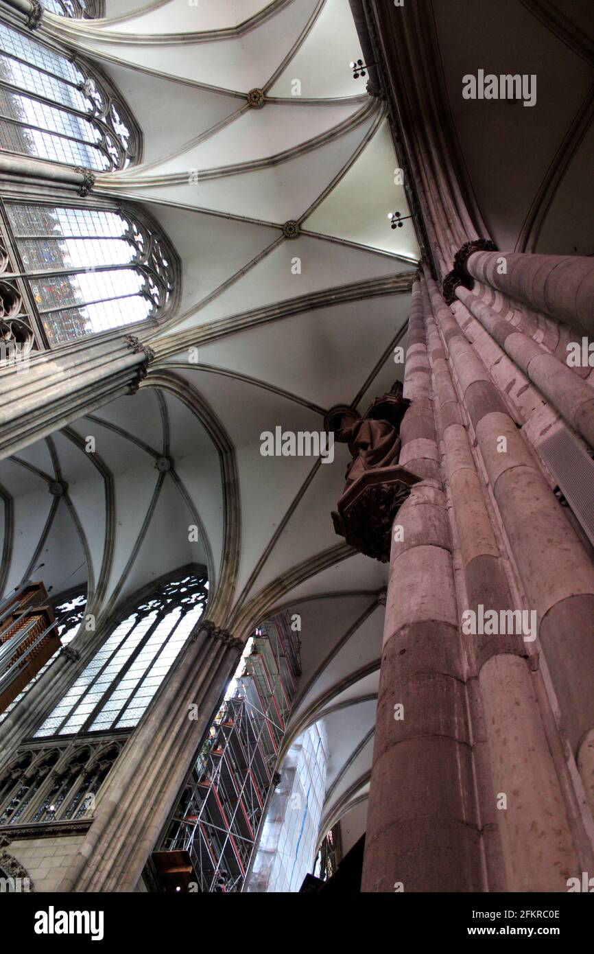 Flèche de la cathédrale de cologne Banque de photographies et d’images ...