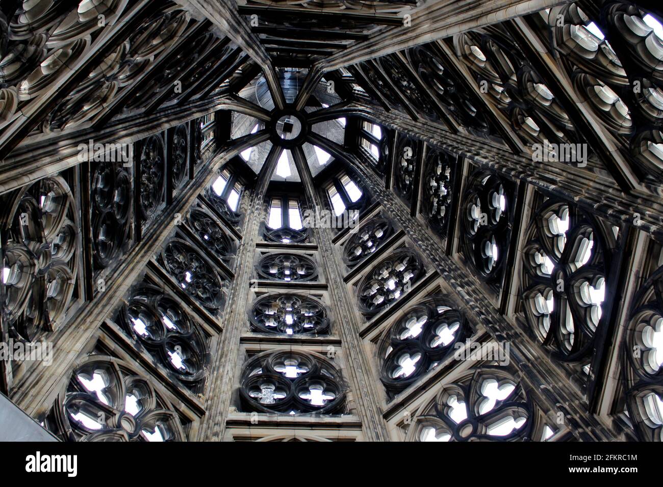 Flèche de la cathédrale de cologne Banque de photographies et d’images ...