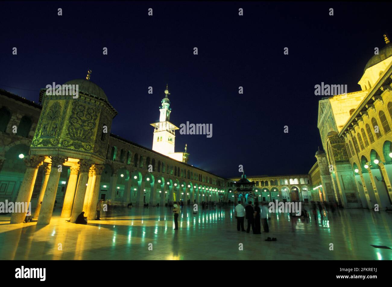 Qubbat al-Khazna, Dôme du Trésor, cour de la Mosquée Omeyyade, Grande ...