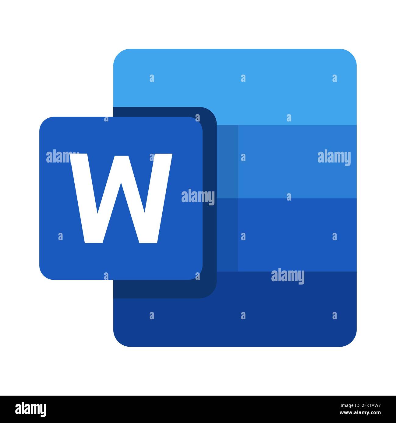 Microsoft word mobile Banque d'images vectorielles - Alamy