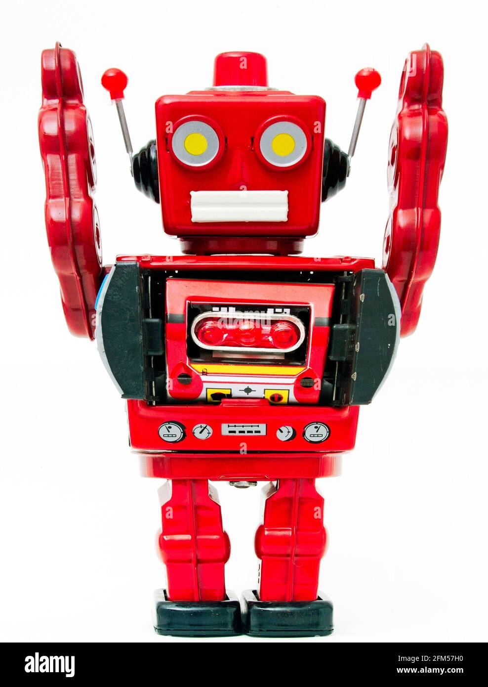 Robot rigolo Banque d'images détourées - Alamy